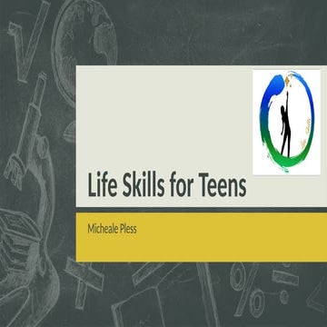Empowering Teens with Essential Life Skills 🚀 | PPTX