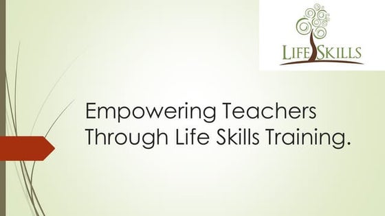 Life skill education | PPT