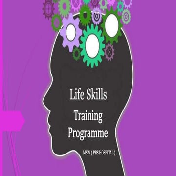 LIFE SKILLS TRAINING | PPT