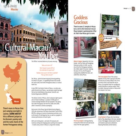 Travel: Macau | PDF
