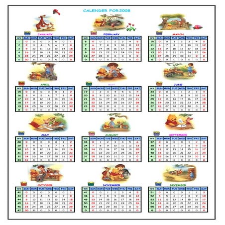 90 Year Life Calendar - Satoshi Takano