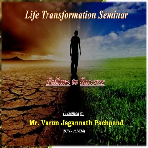 Life transformation seminar | PPTX
