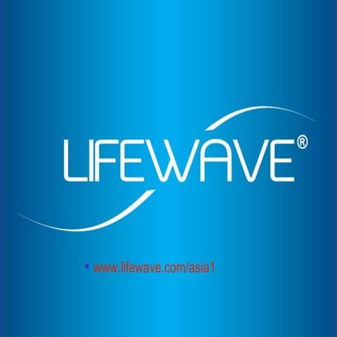 LifeWave Presentation ( English language ) | PPT