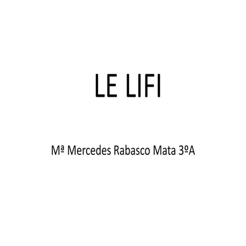 Li fi(light fidelity)-the future technology in wireless | PPTX