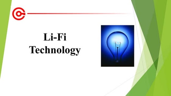 Li-Fi Technology PPT | PDF