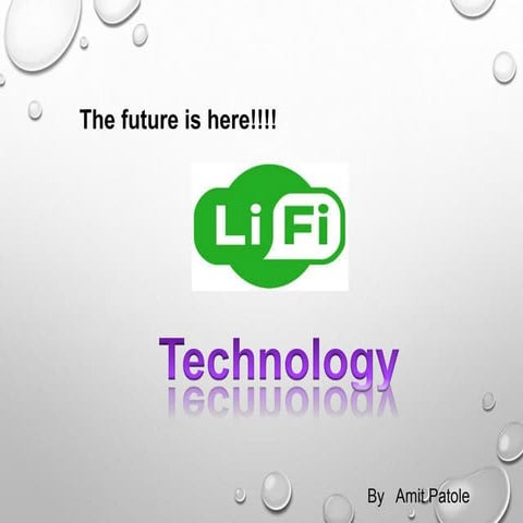 Lifi technology | PPTX