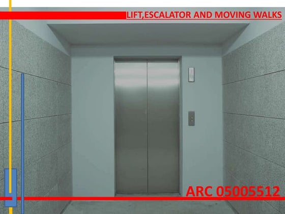 Elevator & Its working principle | PPTX