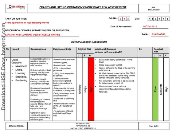 LIFTING WORK PERMIT Form # HSEQ - LWP Rev 2.docx