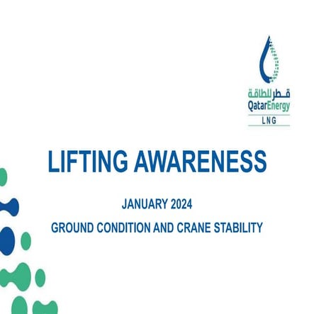 Lifting awareness - 2024 - 01 - Ground condition and crane stability.pptx