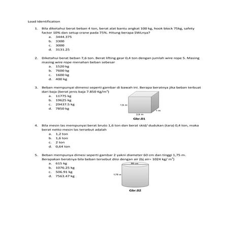 Basic lifting rigging module 03 | PDF