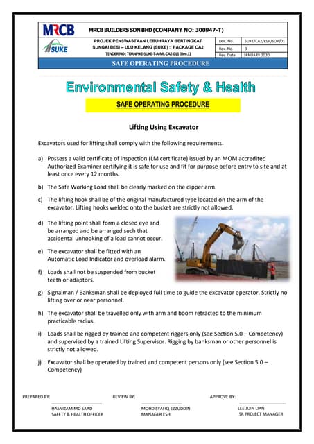 Lifting approval and permit to-work | PDF | Business | Business and Finance