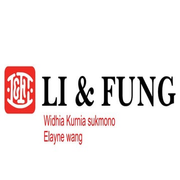 Li & Fung Situational Analysis | PPT