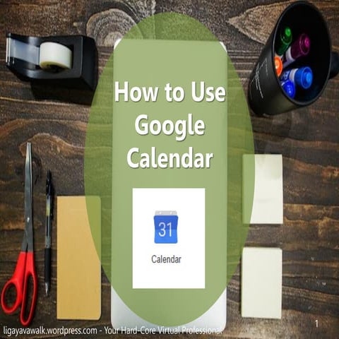 How to use Google Calendar | PDF