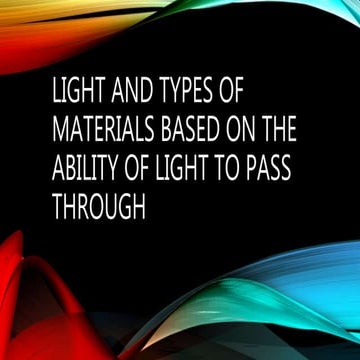 Light | PPT