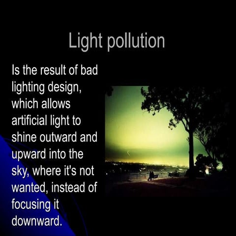 Light Pollution | PPT