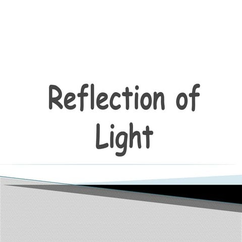 Light - Reflection and Refraction Class 10 Physics Complete | PPTX