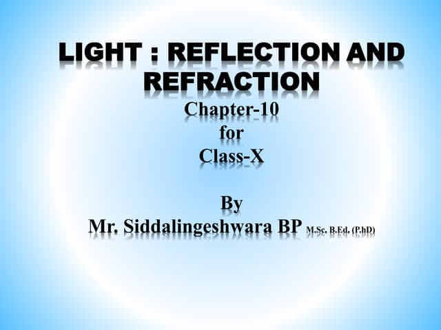 Light grade 10 notes | PDF | Physics | Science