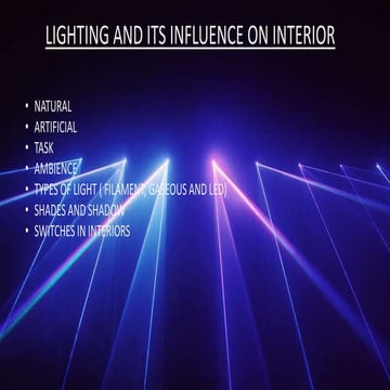 LIGHT AND ITS INFLUENCE IN INTERIOR DESIGN.pptx