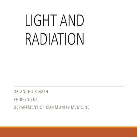 LIGHT AND RADIATION.ppt