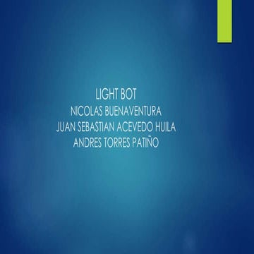 Light bot | PPTX