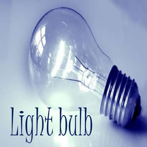 Light bulb | PPTX