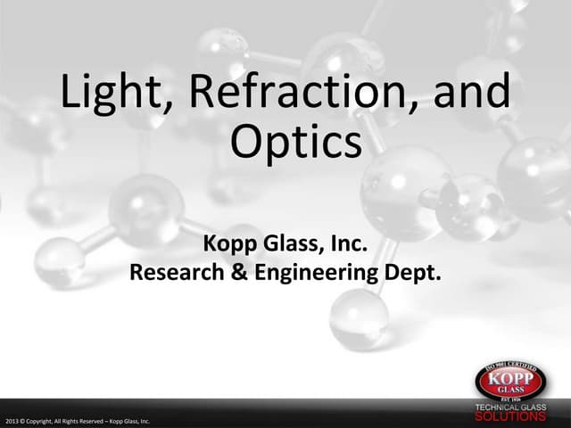 Ray Optics Class 12 Part-1 | PPT