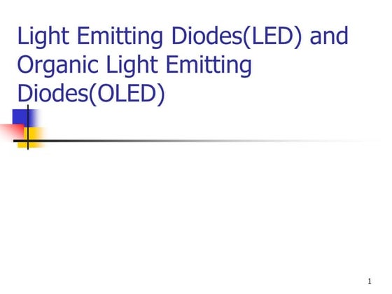 Light emitting diode of Semiconductor (LED).pptx