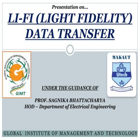 Light futility data transfer | PPTX | Computer Networking | Computing