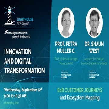Lighthouse - innovation and digital transformation - Data-2-Action and ...