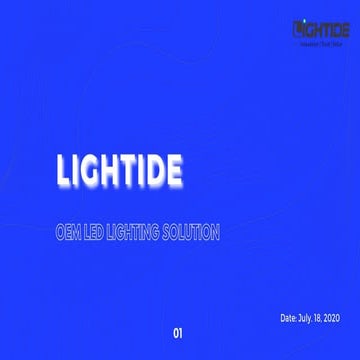 Lightide Introduction Brochure | PDF