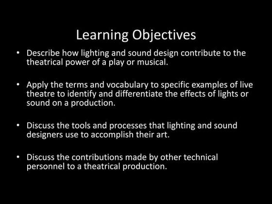 Scenic Design Chapter 15 | PPT