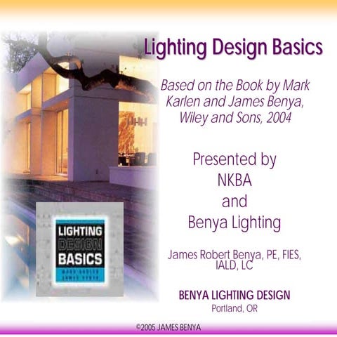 Lighting design basics | PPT