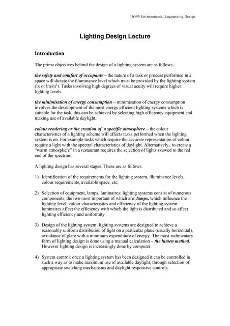 Coefficient of utilization (cu) | PPTX | Interior Decorating | Home & Garden