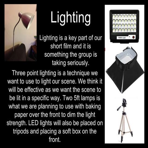 Lighting explanation ppt | PPTX