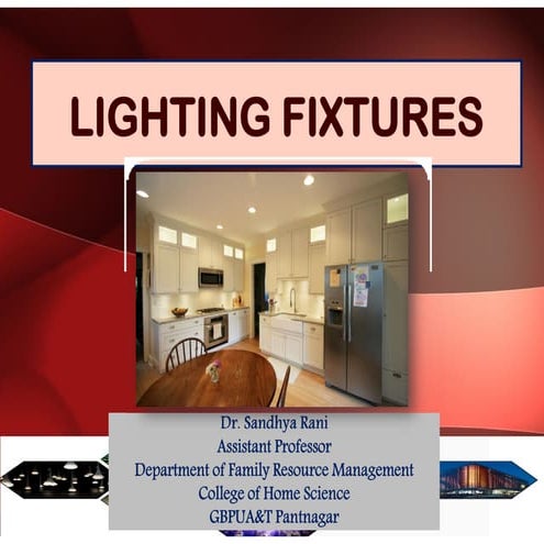 Lighting fixtures | PPT