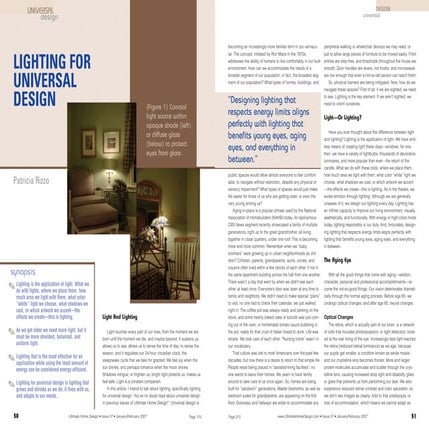Lighting for universal design | PDF