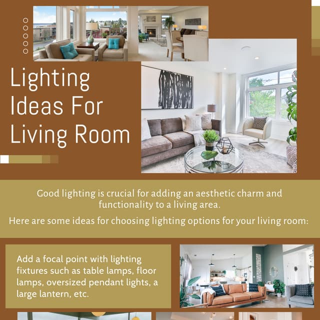 Lighting Ideas For Living Room | PDF