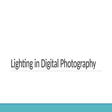 Mastering Lighting Techniques in Digital Photography for Stunning ...
