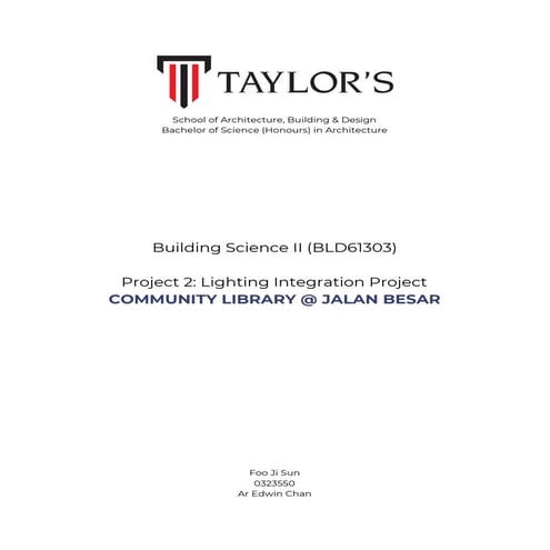 Lighting Integration Project | PDF