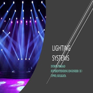 Lighting systems | PPTX