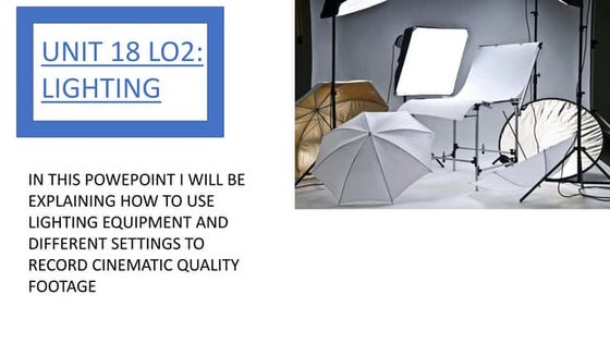 lightingtechniques.pptOff-Camera Flash and Strobes | PPT