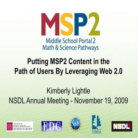 Leveraging Web 2.0 Tools | PPT