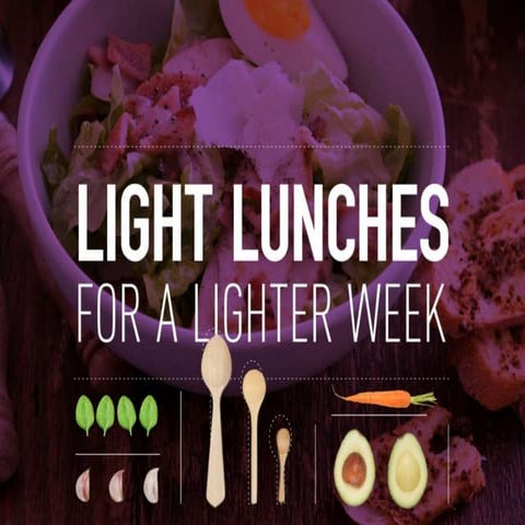 Light Lunches for a Lighter Week | PPTX