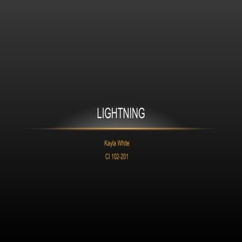 Lightning | PPT