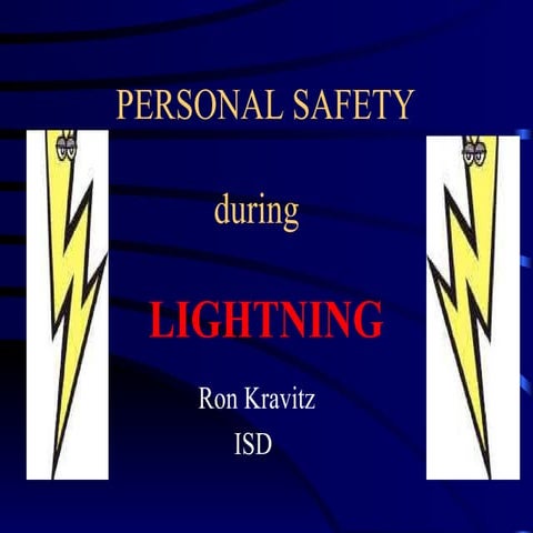 Lightning Safety | PPS