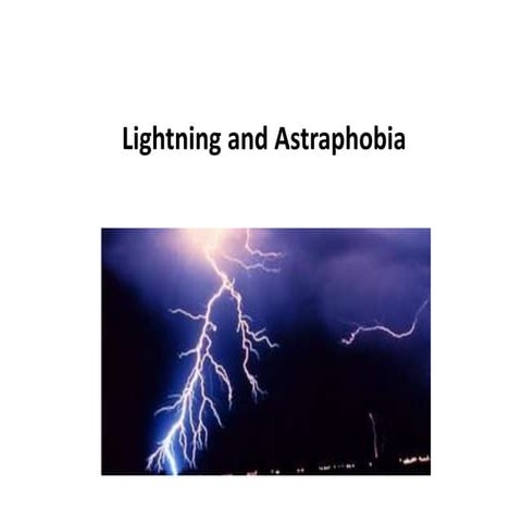 Lightning and astraphobia | PPT