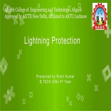 Lightning protection.ppt