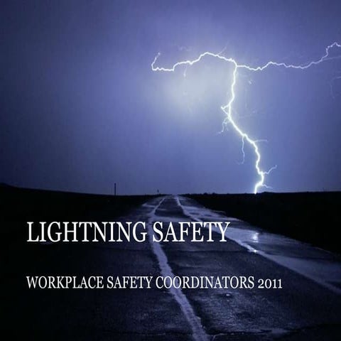 Lightning safety | PPTX
