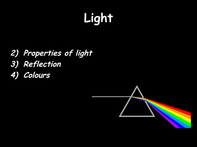 Reflection of light | PPTX