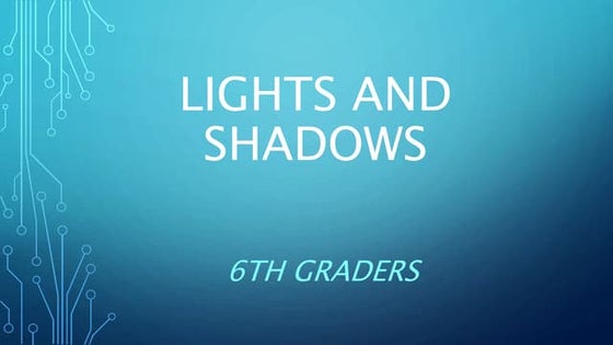 Electricity and Circuits Class 6 | PPTX